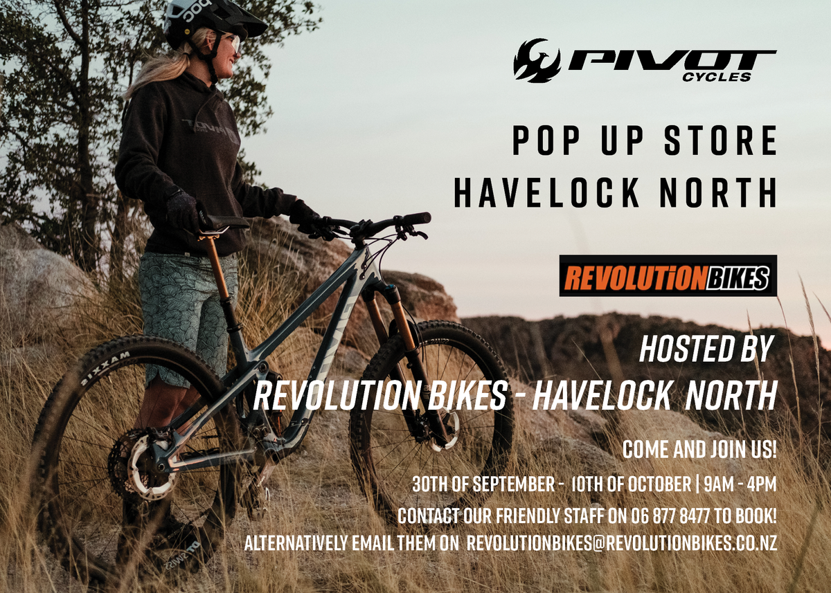 Pivot Pop Up Store – Revolution Bikes